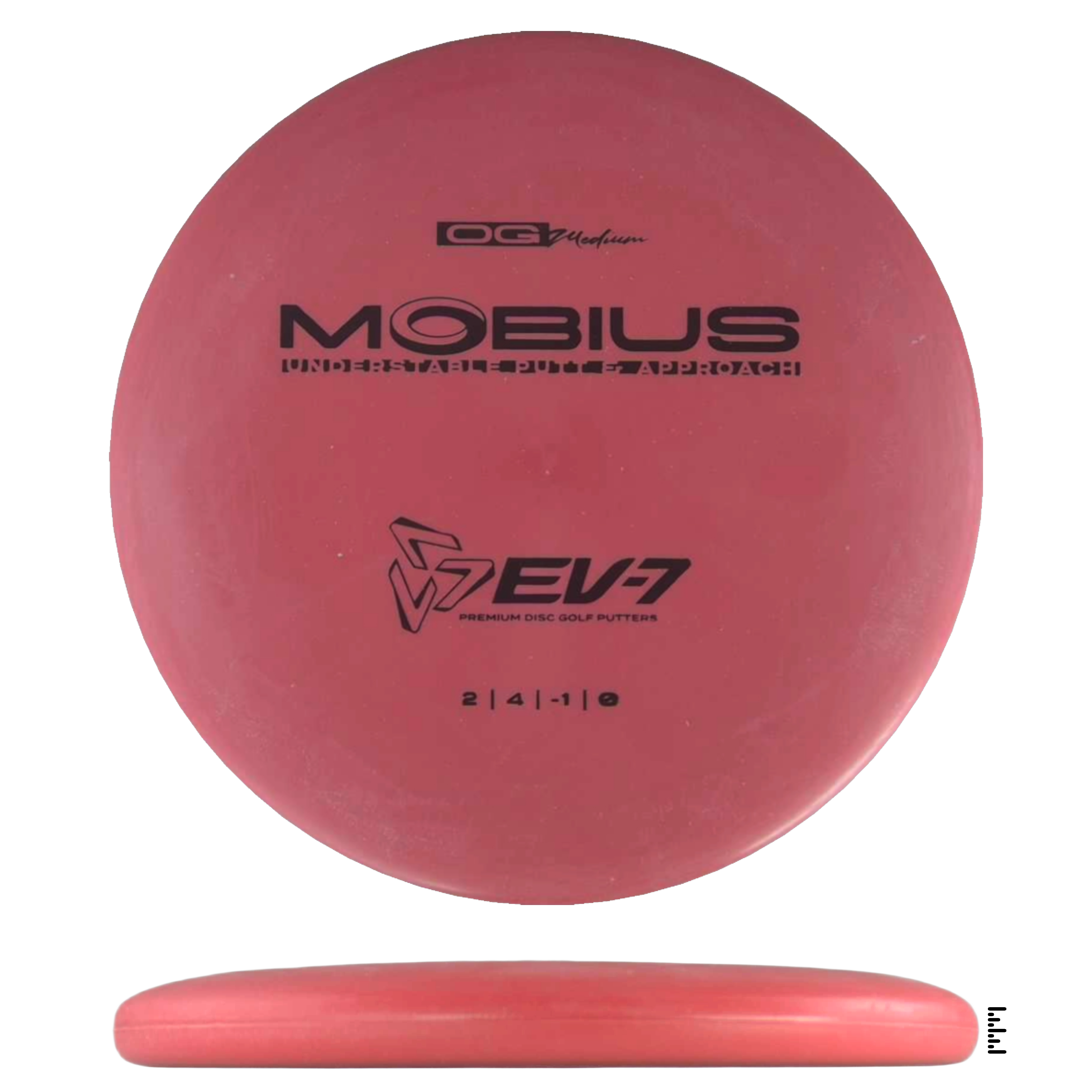 EV-7 Disc Golf OG Medium Mobius Putter