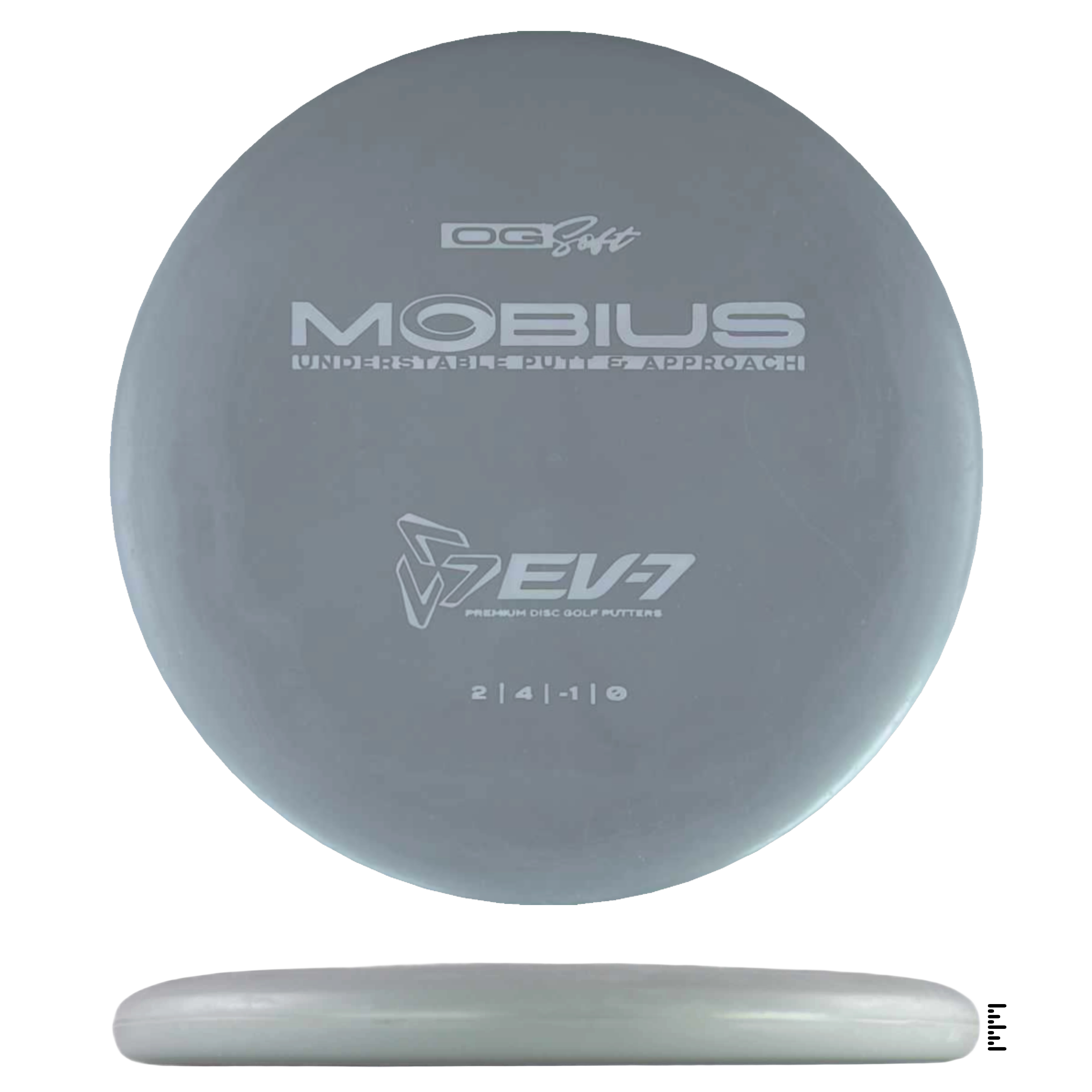 EV-7 Disc Golf OG Soft Mobius Putter