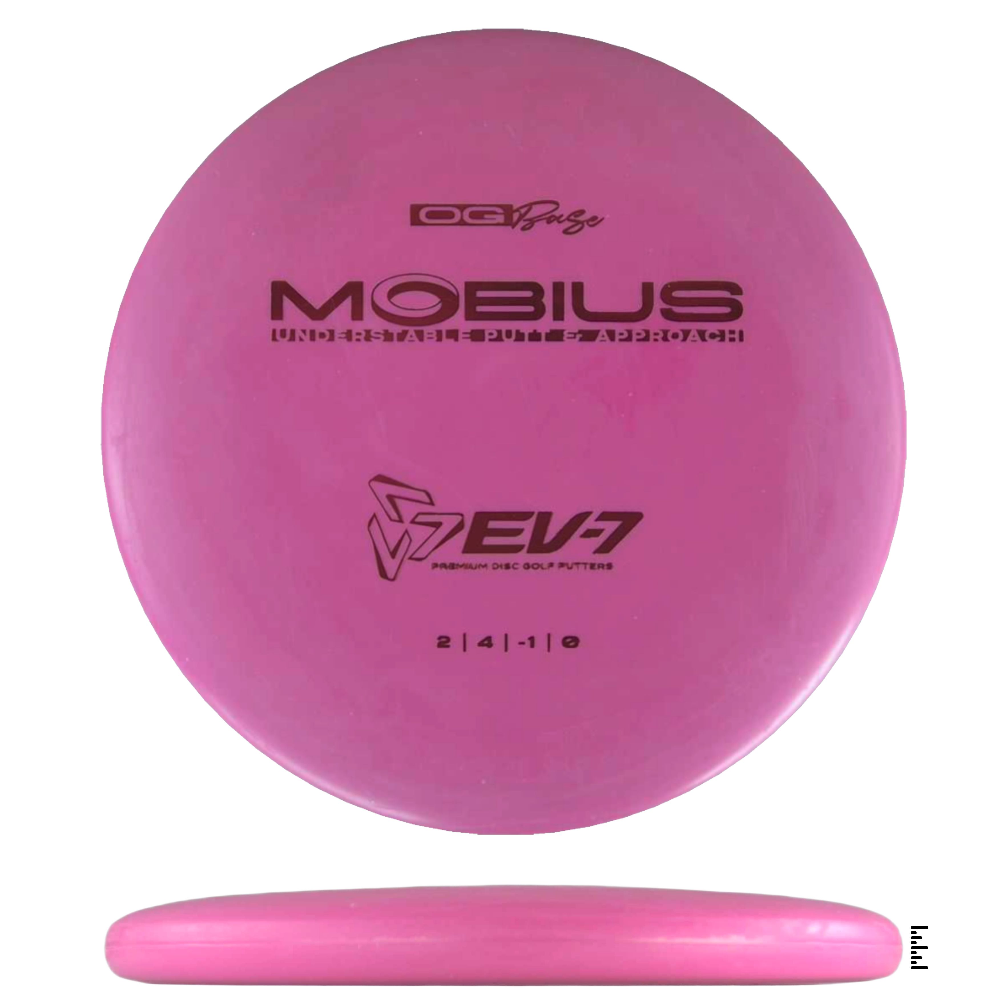 EV-7 Disc Golf OG Base Mobius Putter