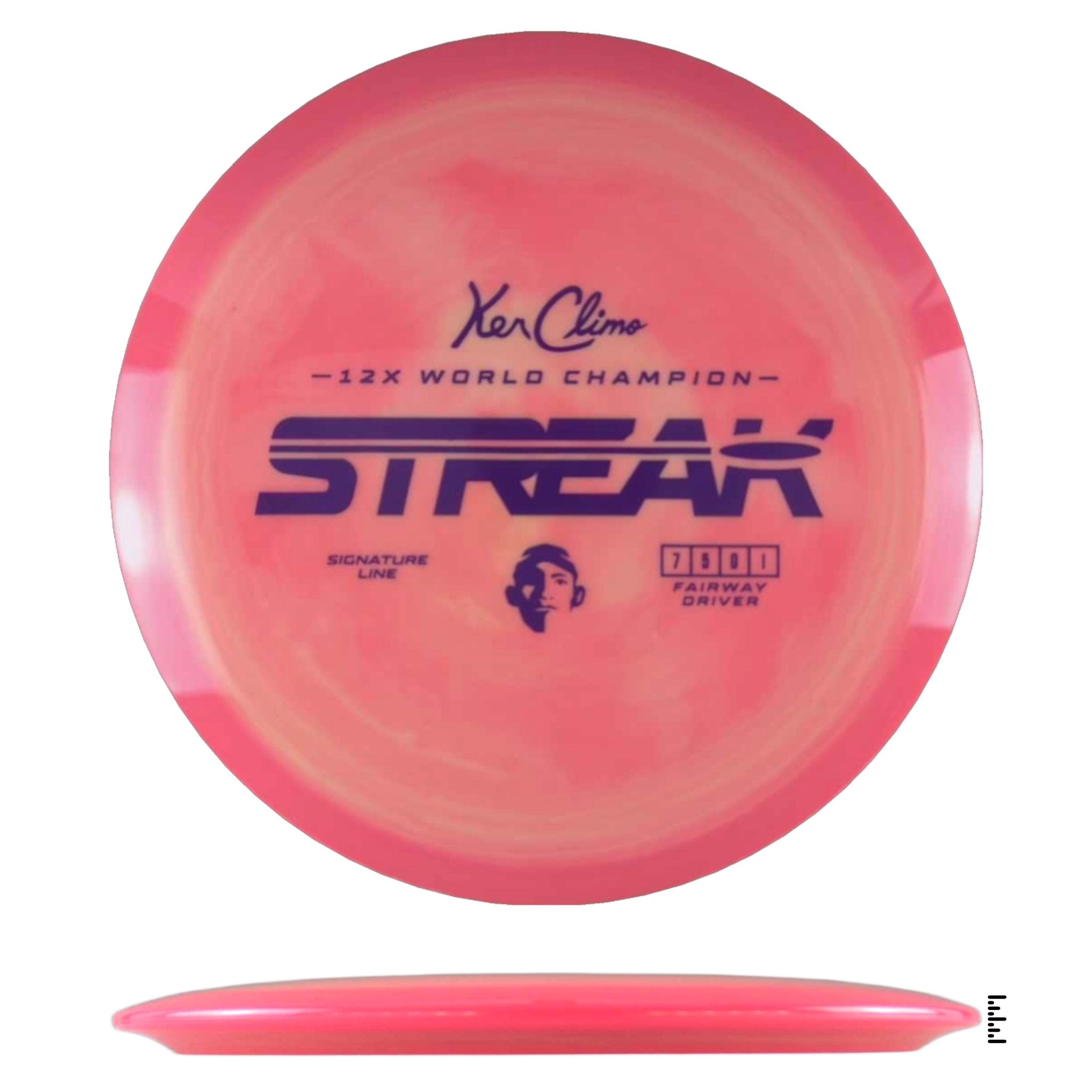 Climo Disc Golf Signature Line Streak - Powergrip USA