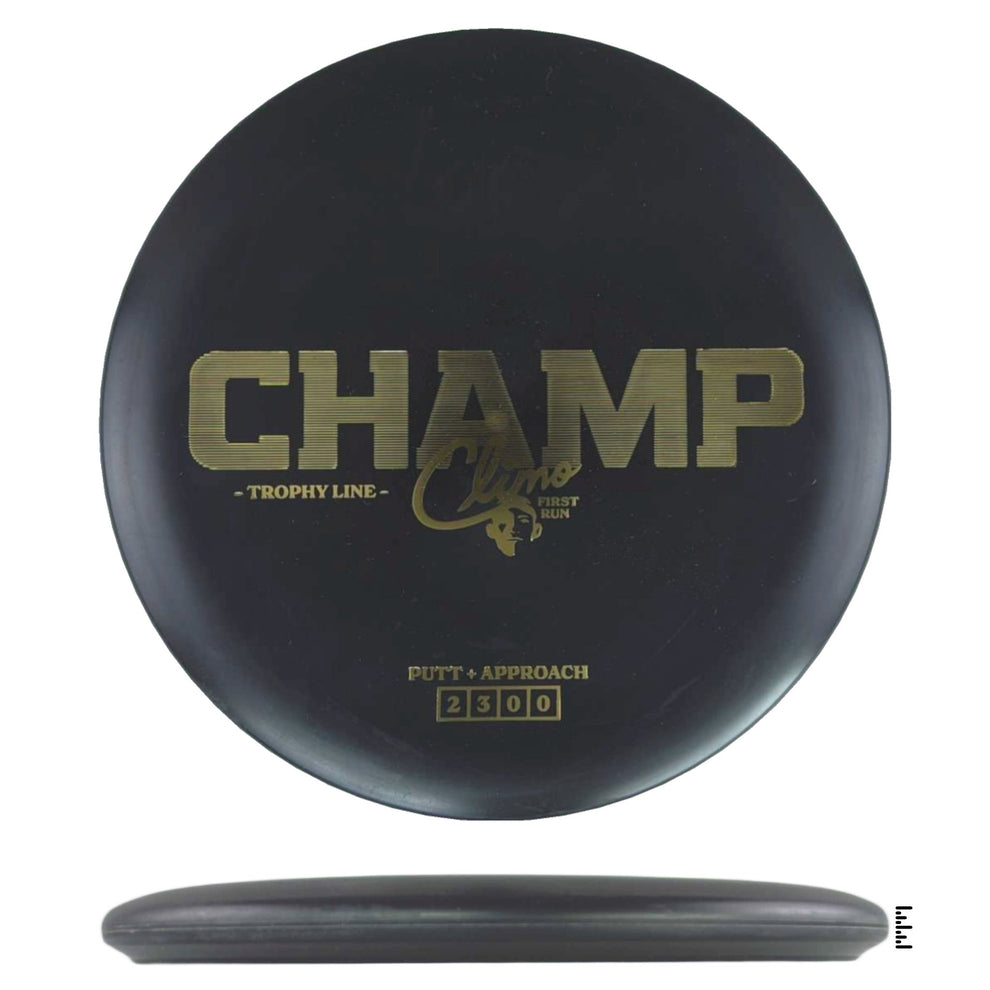 Climo Disc Golf Trophy Line Champ First Run
